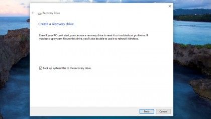 How to create a Windows 10 recovery disk | TechRadar