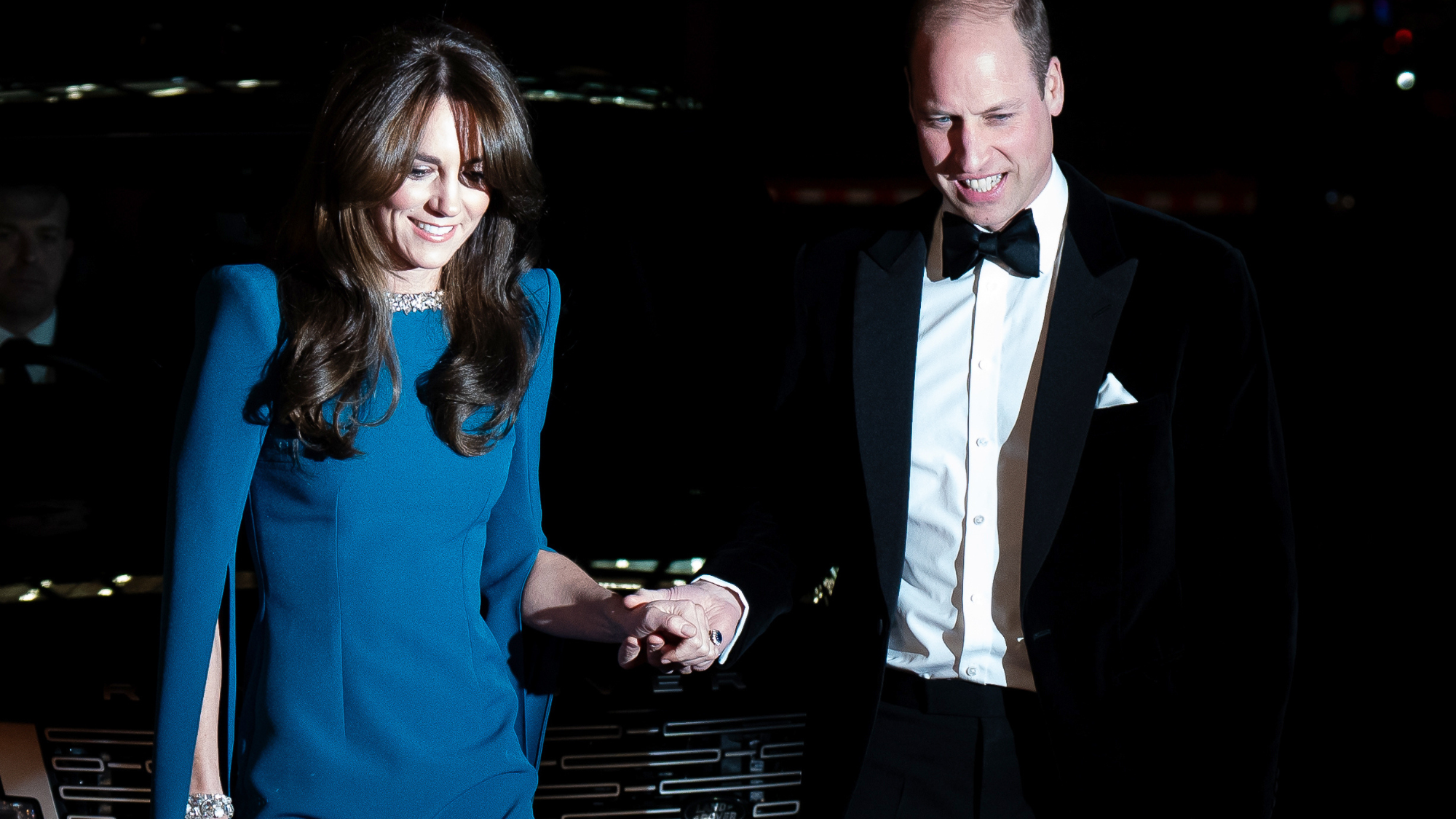 Prince William and Princess Kate Hold Hands on Red Carpet | Marie Claire