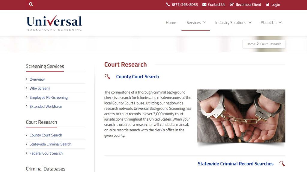 Universal Background Screening review | TechRadar