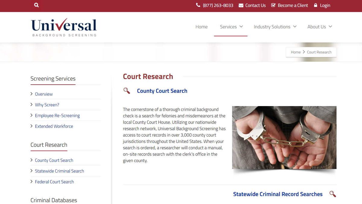 Universal Background Screening review | TechRadar