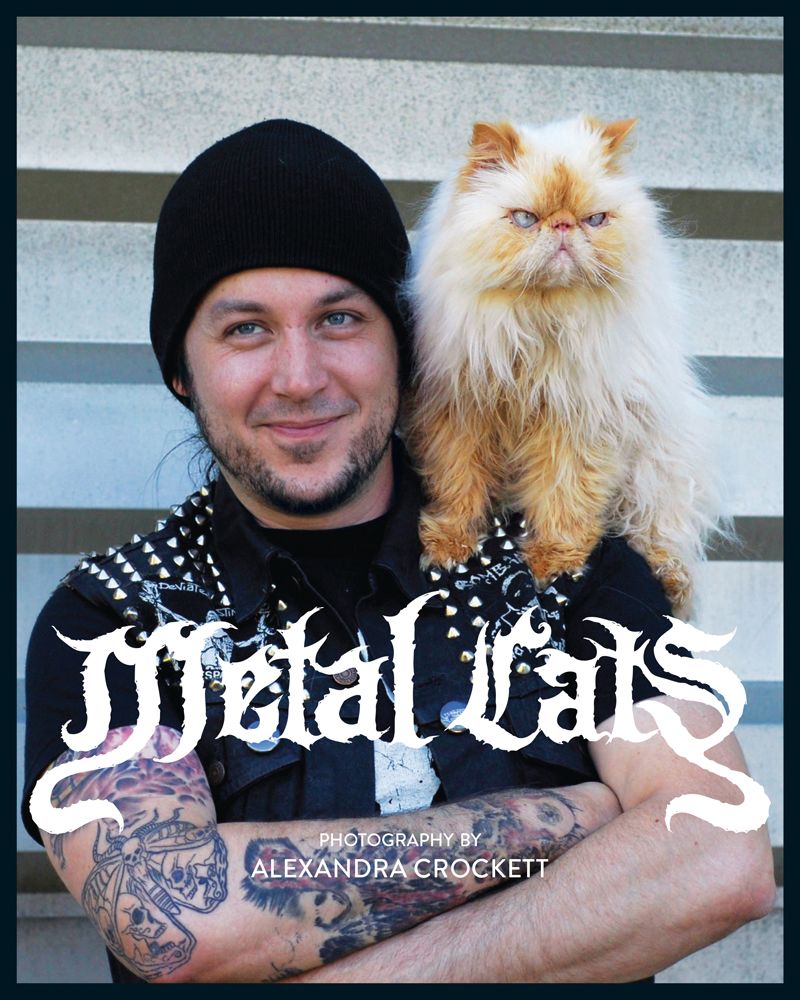 'Metal Cats': Hardcore Metal Musicians Pose with Their Cats in New Book ...