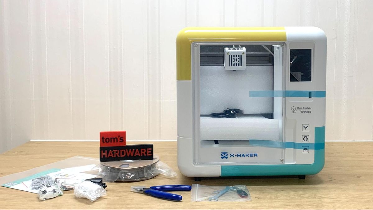AOSeed X-Maker Review: A 3D Printer for Kids and More | Tom's Hardware