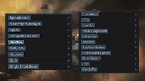 Try to guess these games by their outlandish, absurd Steam Tag pages ...
