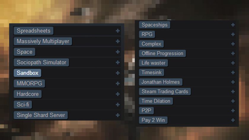 Try to guess these games by their outlandish, absurd Steam Tag pages ...