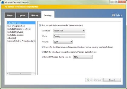 Microsoft Security Essentials review | TechRadar