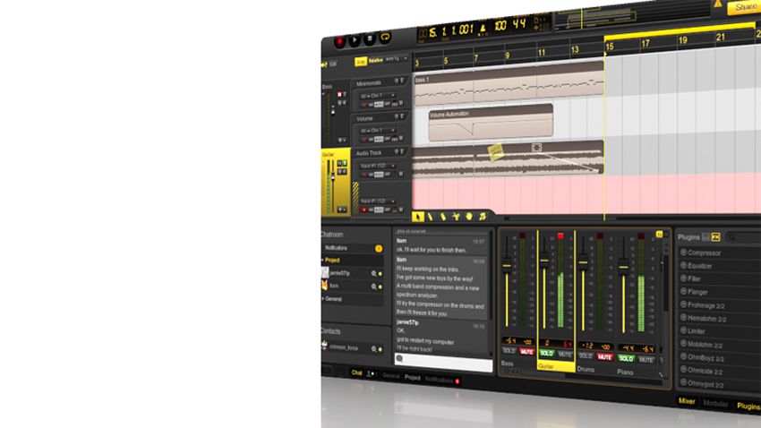 Ohm Force Ohm Studio collaborative DAW released | MusicRadar