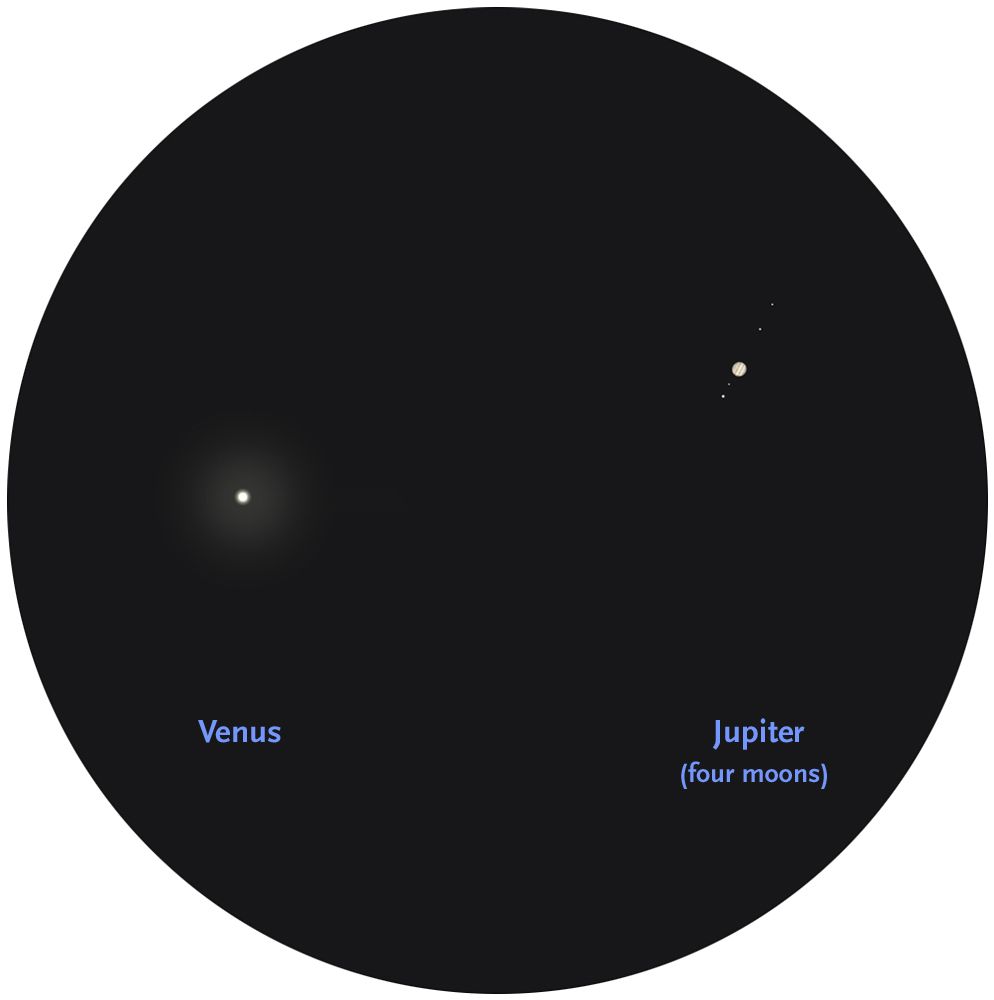 Venus and Jupiter Sparkle Together in August Sky (Stargazer Photos) | Space