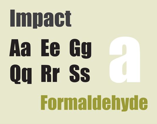 Greatest fonts countdown: 94 - Impact | Creative Bloq