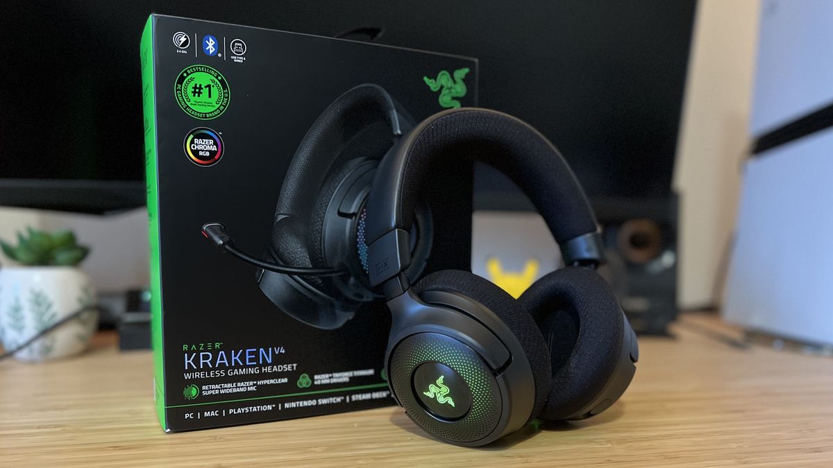 Razer Kraken V4 review: "an iconic headset, all grown up" | GamesRadar+