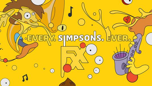 Idents give The Simpsons an abstract twist | Creative Bloq