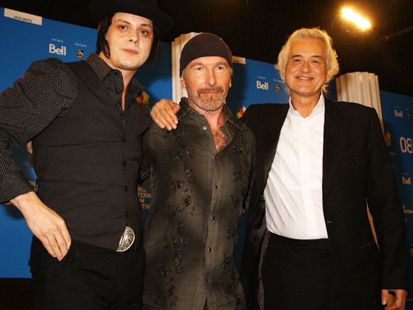 EXCLUSIVE: Jimmy Page, The Edge, Jack White talk It Might Get Loud ...