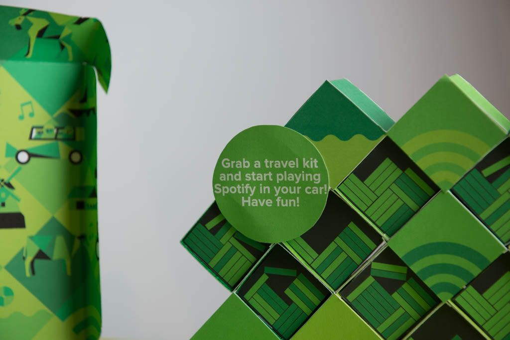 Online brand Spotify gets physical packaging | Creative Bloq