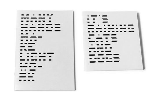 Dot and dash typeface inspired by morse code | Creative Bloq