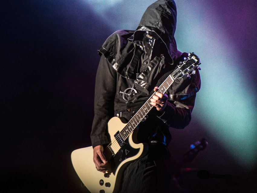 Ghost's Nameless Ghoul talks picking Papas, playing Gibson RD guitars ...