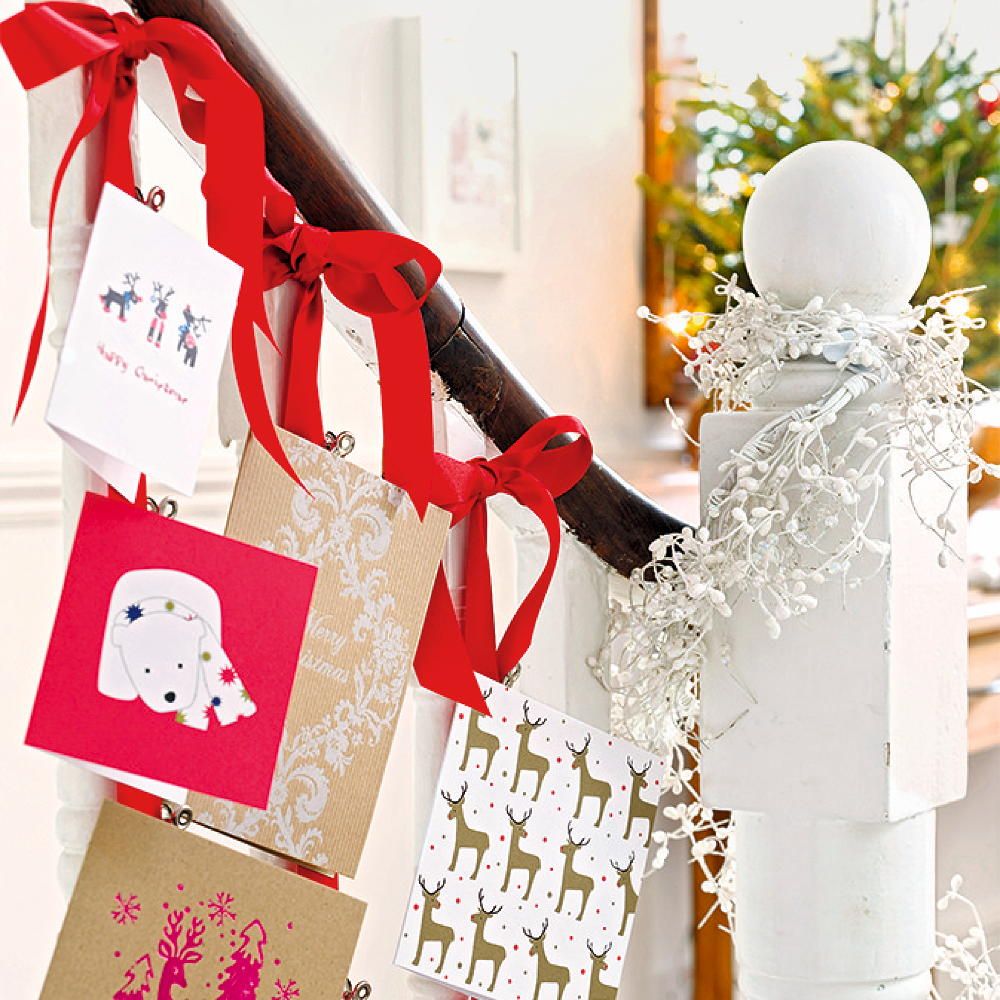 19 Christmas card display ideas for around the home | Ideal Home