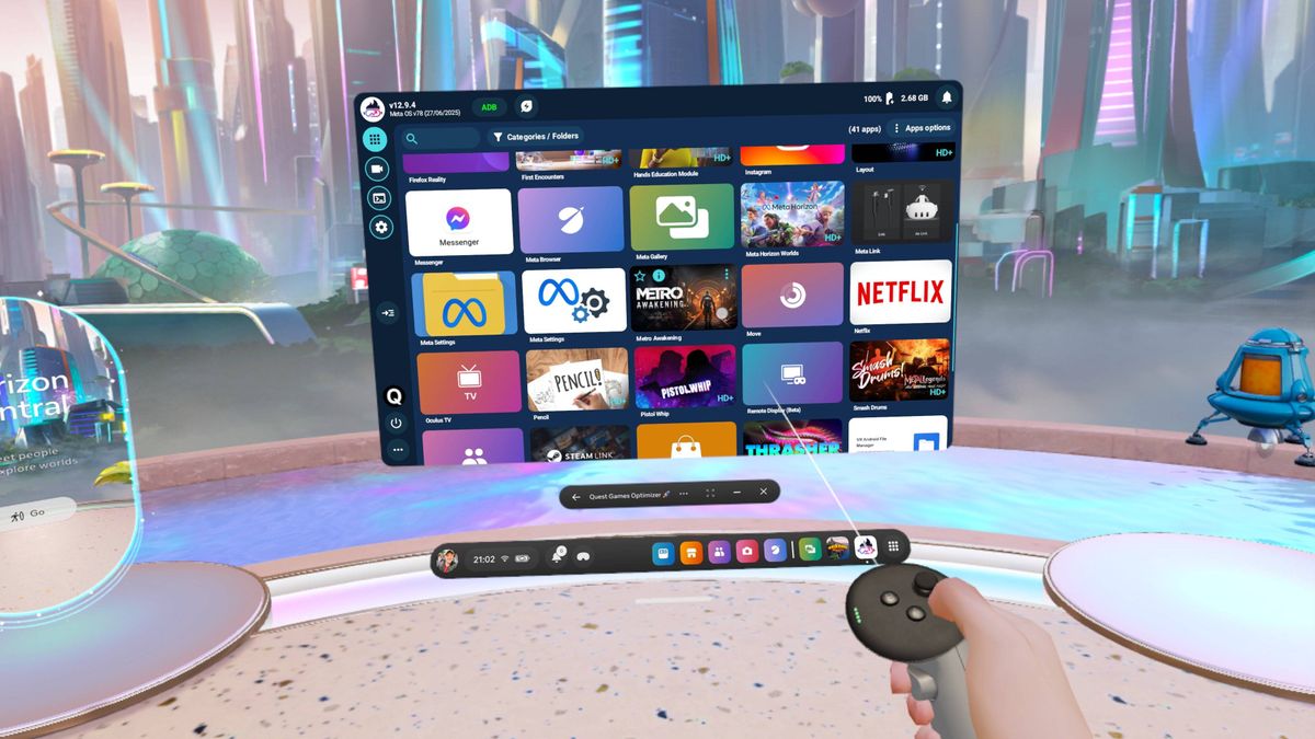 I spent $12 on this essential Meta Quest app that upgrades visuals in ...