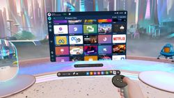 I spent an hour in the Virtuix Omni One full-body VR rig — here's what it feels like | Tom's Guide