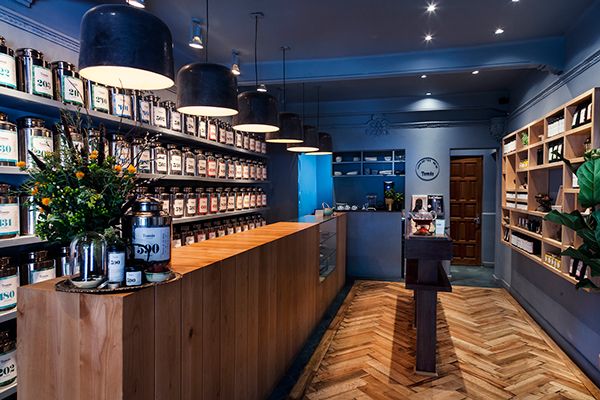 Stylish tea shop branding blends emotion with information | Creative Bloq