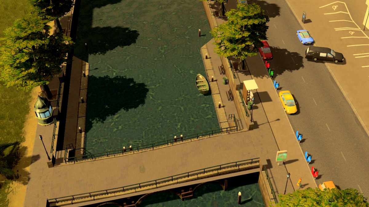 European-style canals modded into Cities: Skylines | PC Gamer