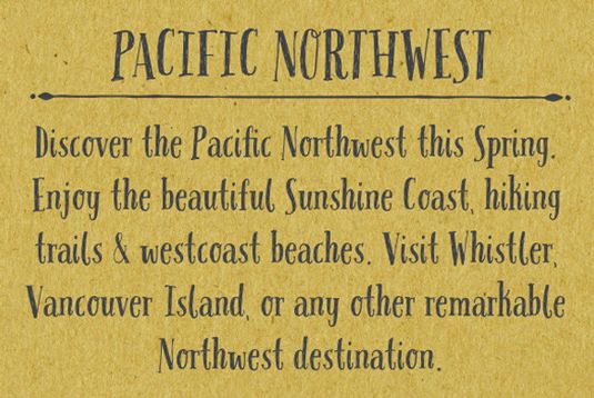 Font of the day: Pacific Northwest Letters | Creative Bloq
