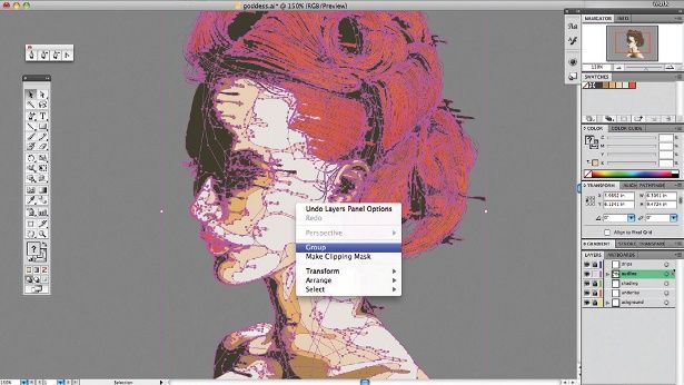 Layer up vectors for unique effects | Creative Bloq