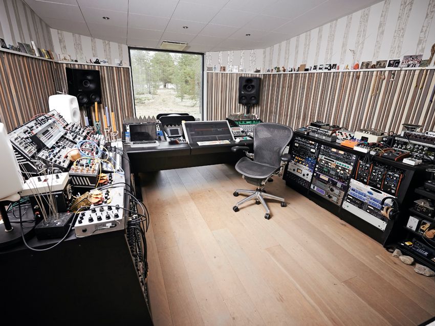 In pictures: Vladislav Delay's forest studio | MusicRadar