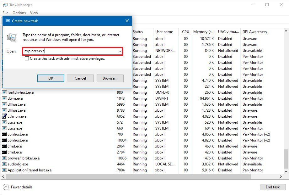 How to restart Explorer.exe to fix a frozen desktop, Start Menu, File ...