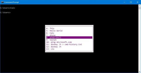 How to use command history in Command Prompt for Windows 10 | Windows ...