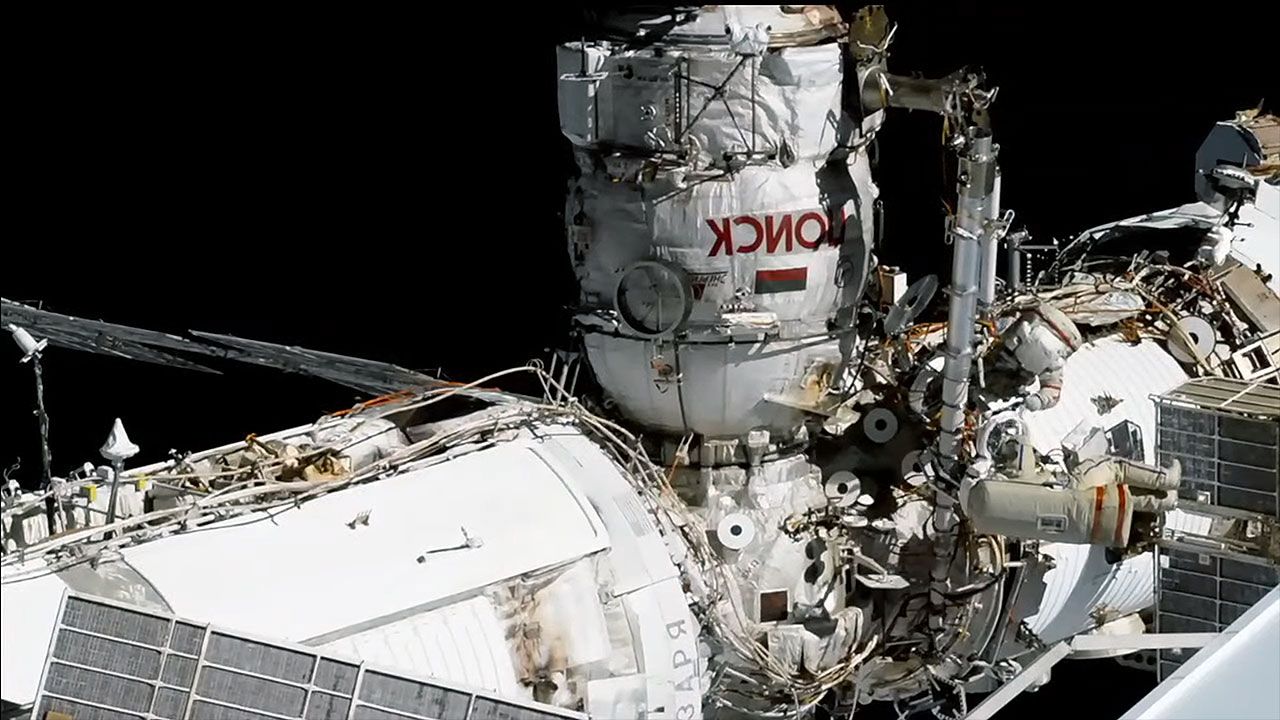 Cosmonauts outfit new science module on 50th planned Russian spacewalk ...