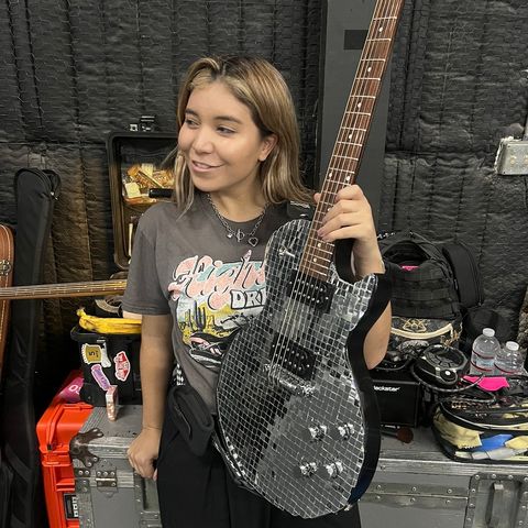 Chappell Roan guitarist on her Grammys mirrorball Les Paul | Guitar World