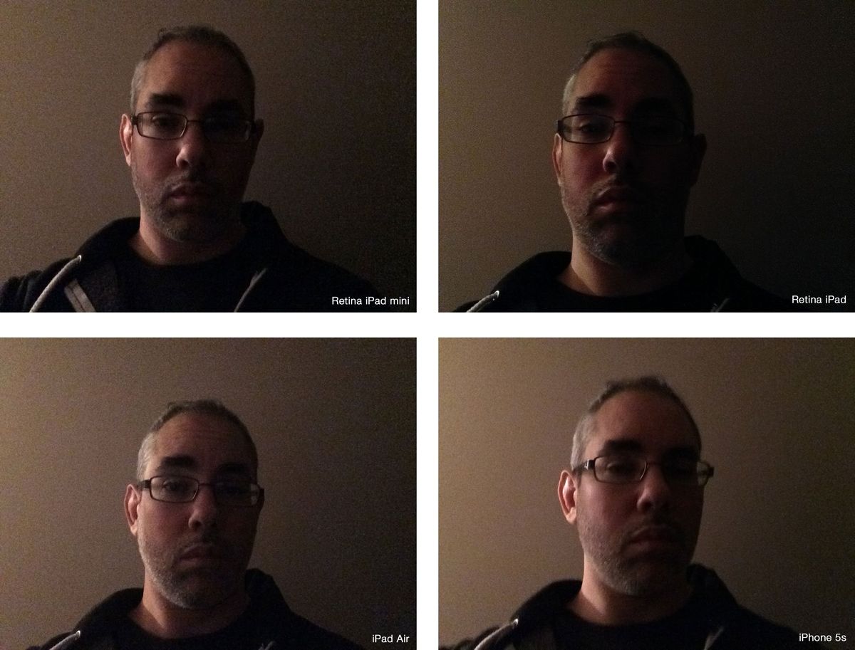 Retina iPad mini iSight and FaceTime HD camera tests | iMore