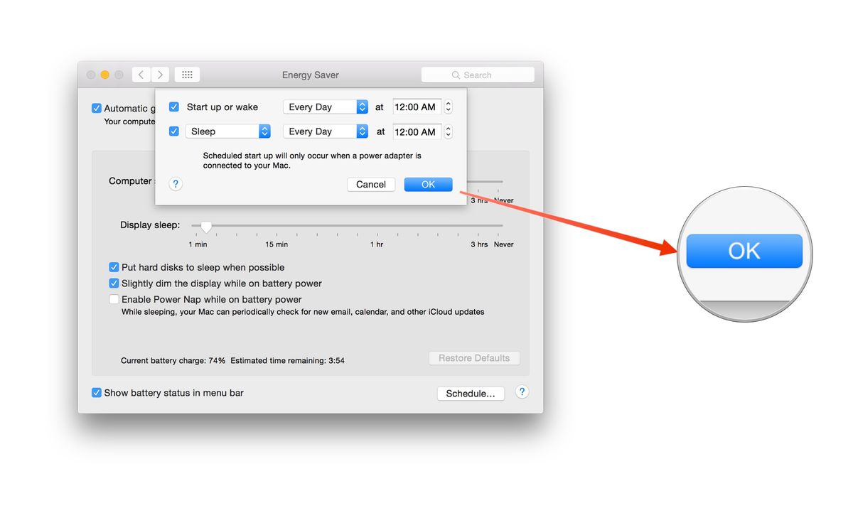 How to make your Mac automatically start up, sleep and shut down | iMore