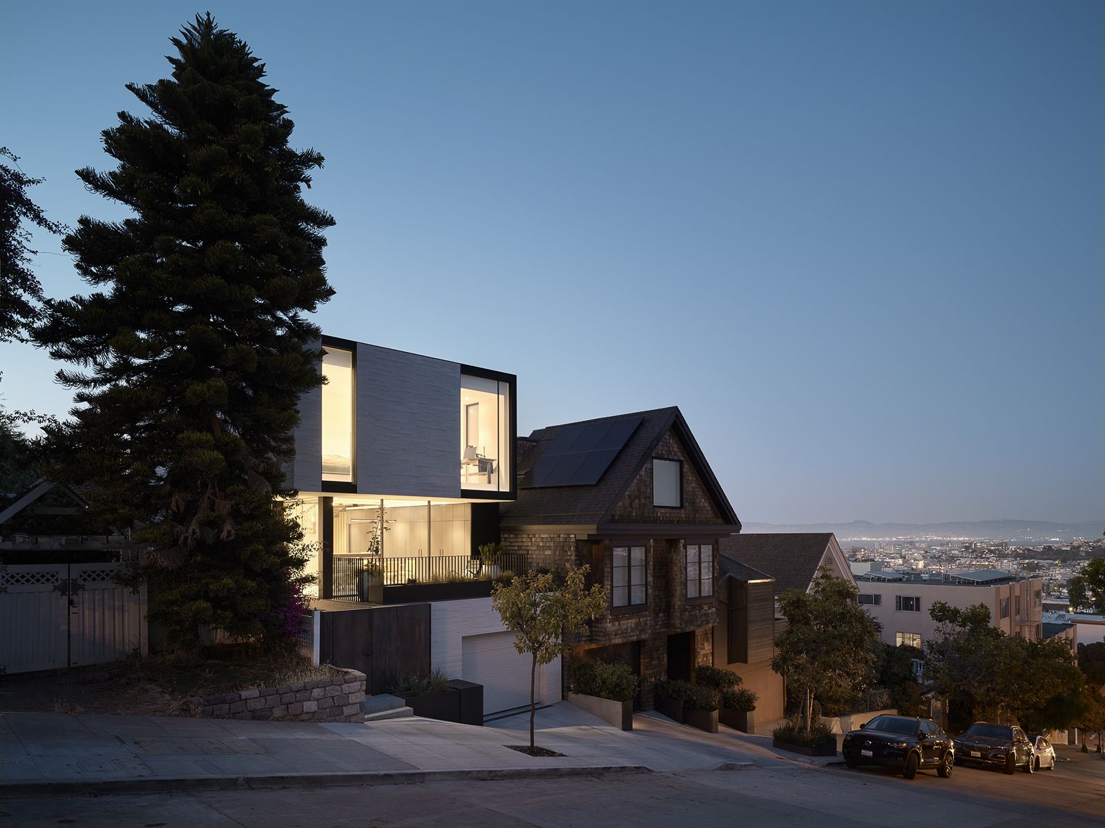 This narrow SF home is a modern take on treehouse living | Wallpaper
