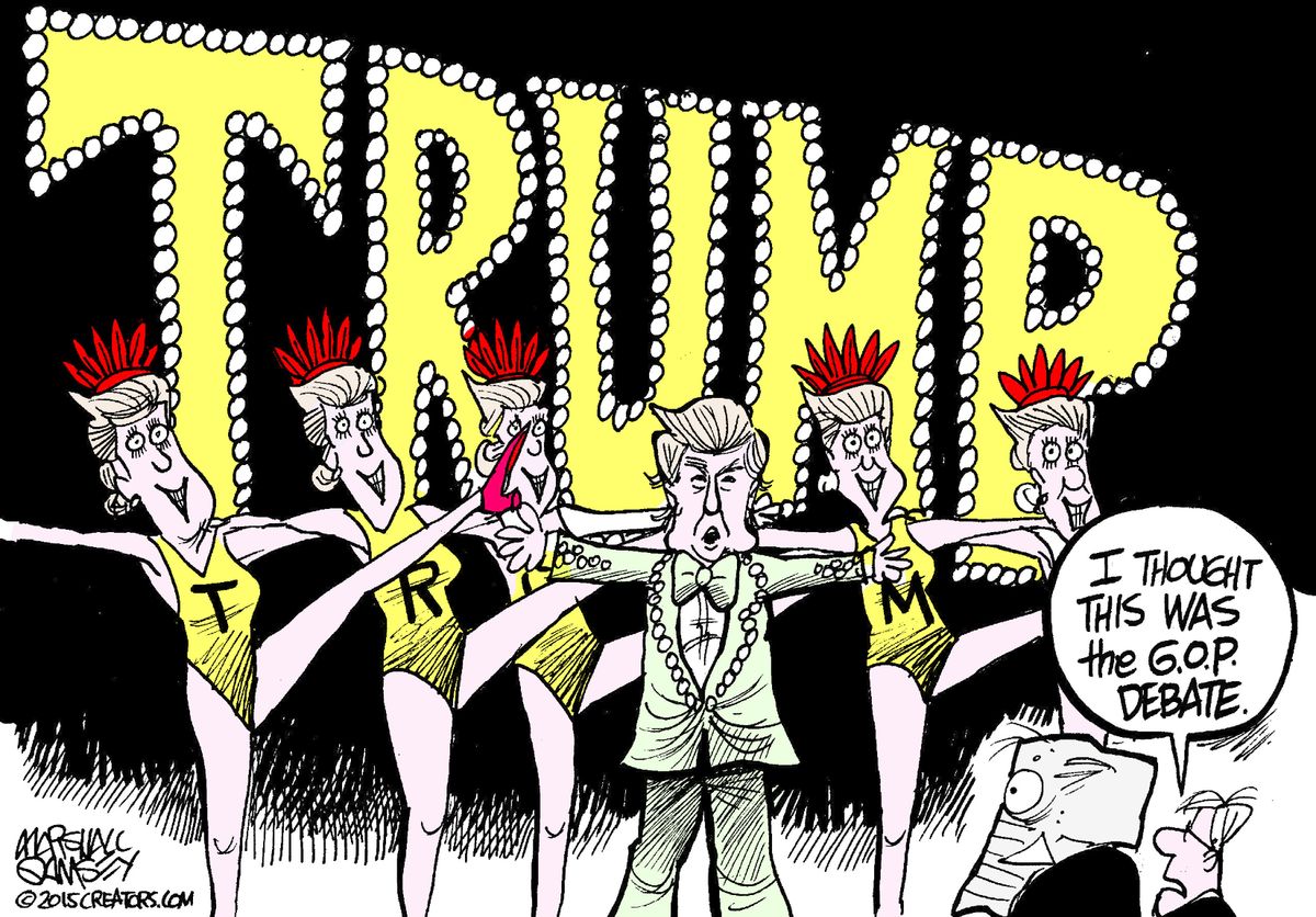 Political cartoon U.S. Donald Trump GOP | The Week