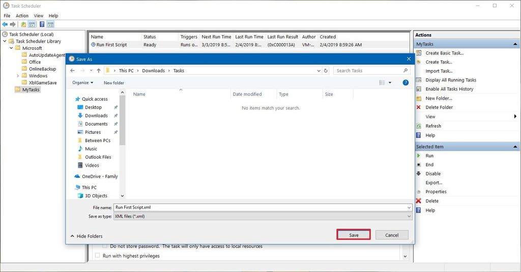 How to export and import scheduled tasks on Windows 10 | Windows Central