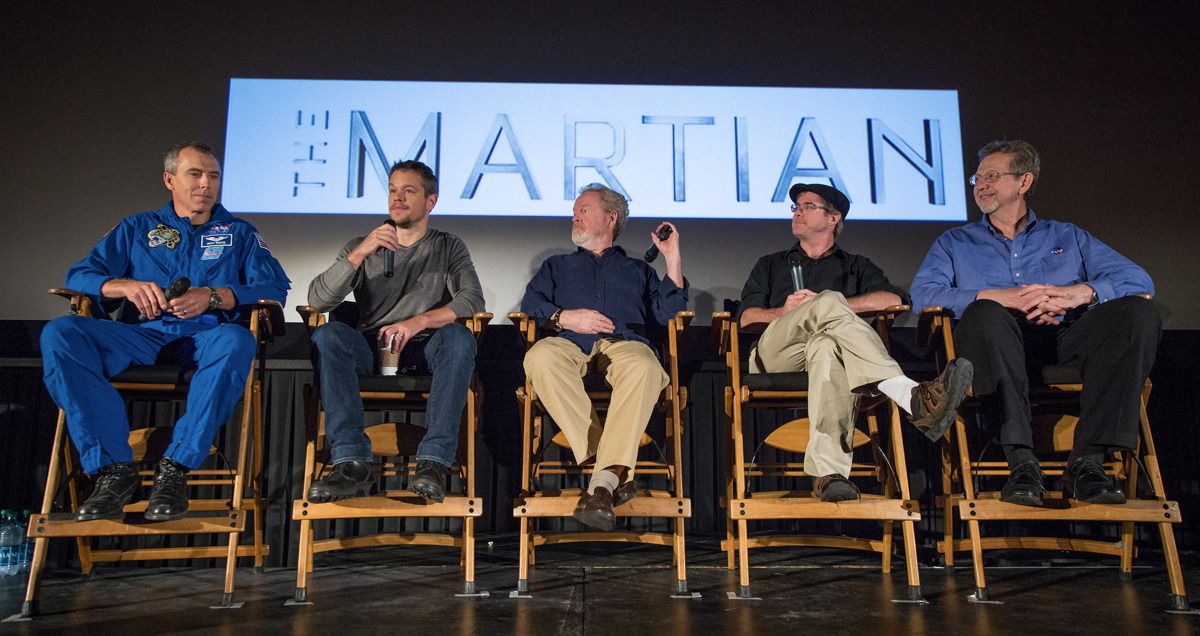 'The Martian' Lands at NASA's Mars Mission Control (Photos) | Space