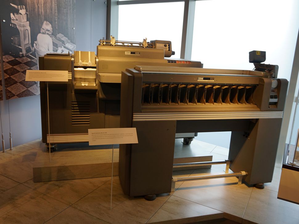 Hollerith Machines and IBM Punch Cards - A Computer History Timeline