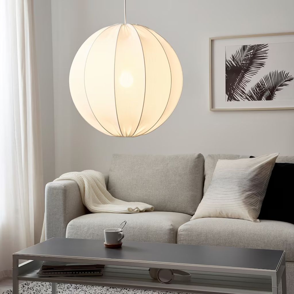 The iconic IKEA lamp shade got a luxury update - we need it | Ideal Home
