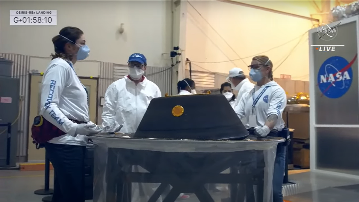 NASA's OSIRIS-REx capsule just landed with samples of asteroid Bennu ...