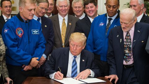 In Photos: President Donald Trump and NASA | Space