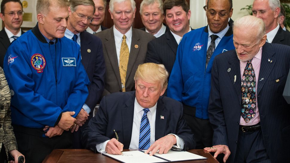 In Photos: President Donald Trump and NASA | Space
