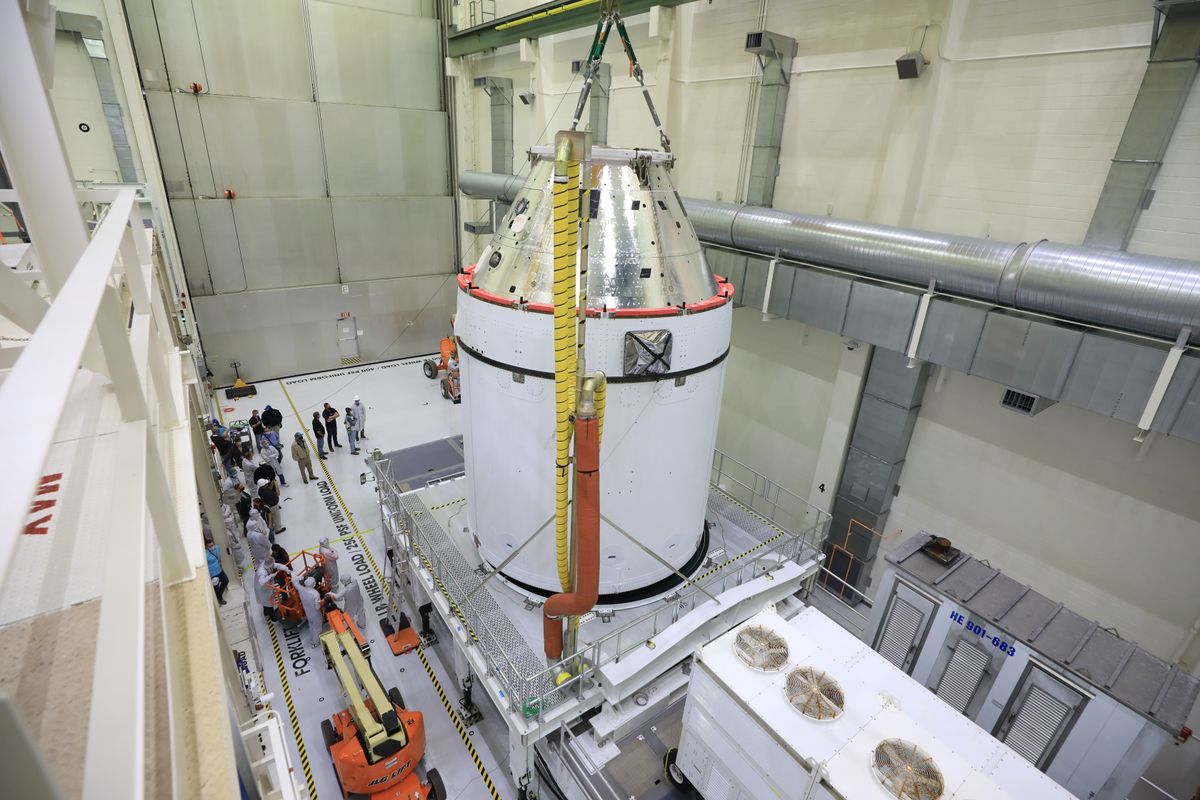 NASA's Orion spacecraft faces test for moon flight and deep space | Space