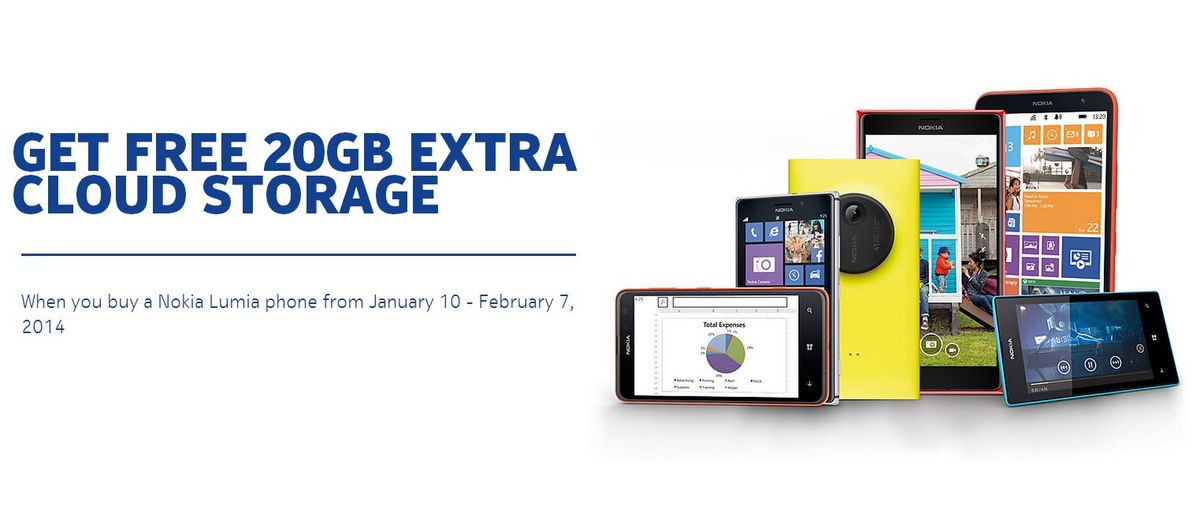 Nokia Philippines offering 20GB extra SkyDrive storage with Lumia ...