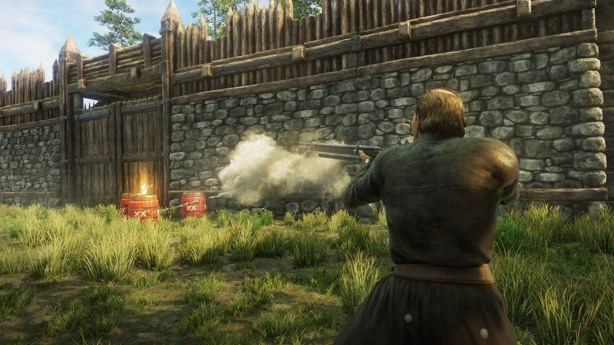 Amazon's MMO New World shows off fortress construction in new ...