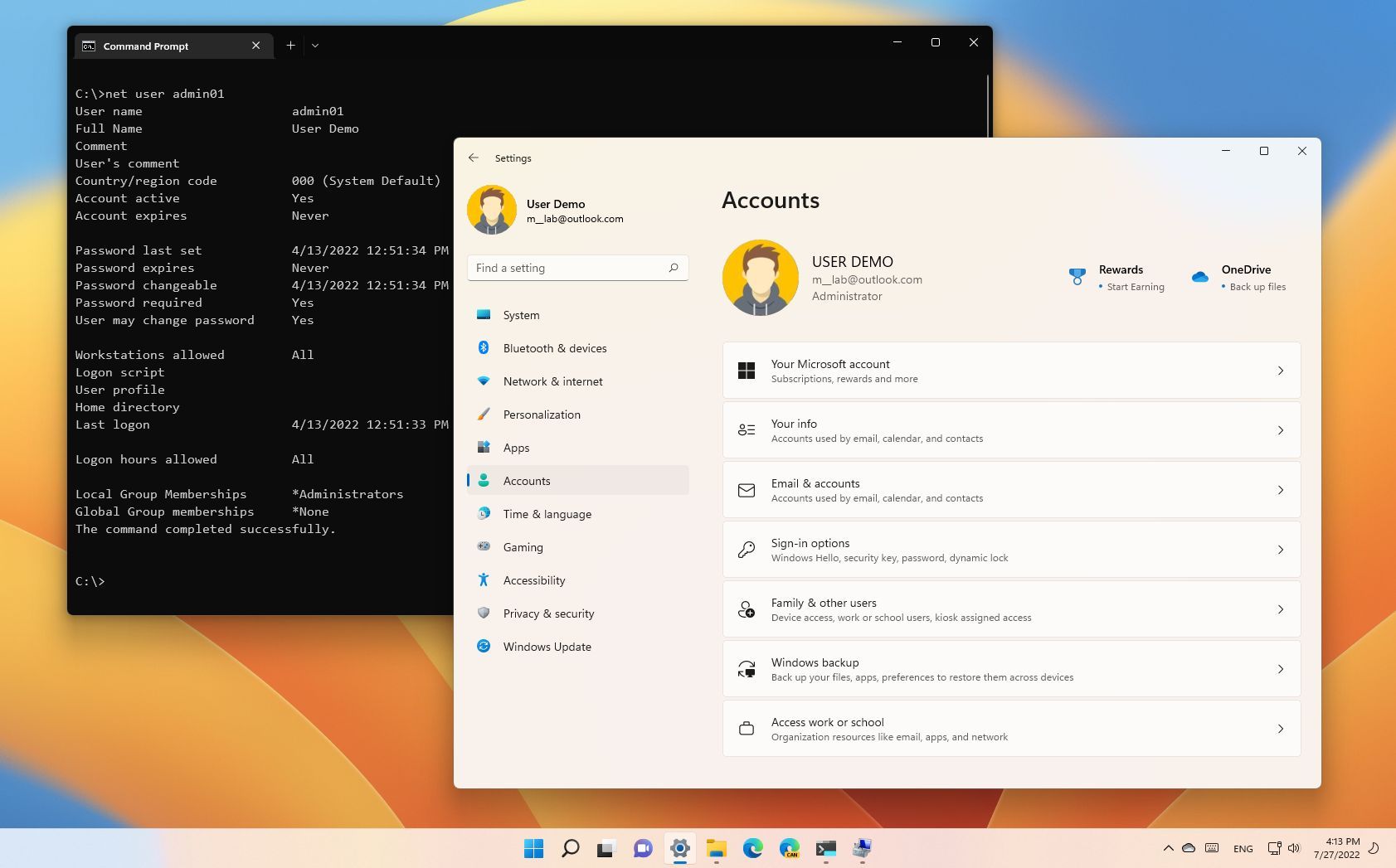 How to check account type on Windows 11 | Windows Central