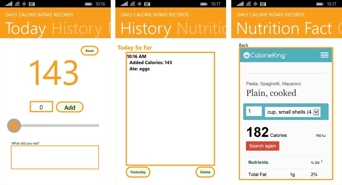 MobileFit Roundup: Top Rated Windows Phone Diet Apps | Windows Central