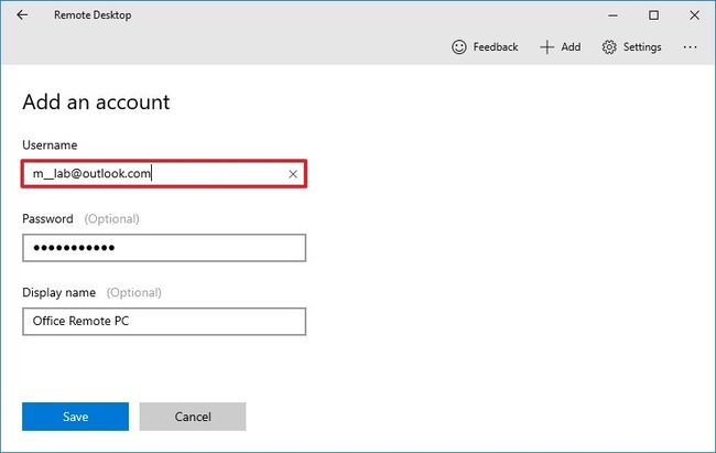 How to use Remote Desktop app to connect to a PC on Windows 10 ...