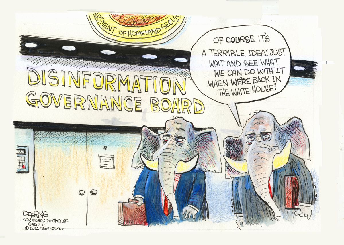 Partisan misinformation | The Week