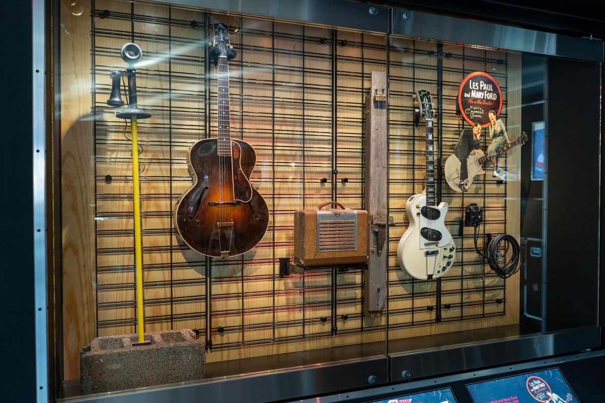 Get up close and personal with the guitars and other equipment of rock ...