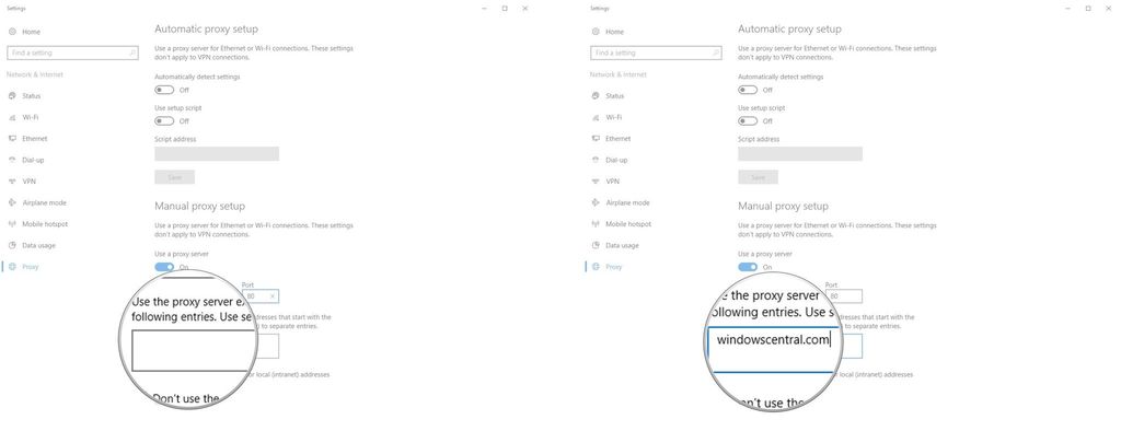 How to set up a proxy server in Edge for Windows 10 | Windows Central